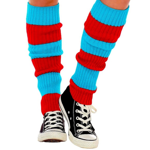 Accessories | Dr Seuss Thing Leg Warmers | Poshmark